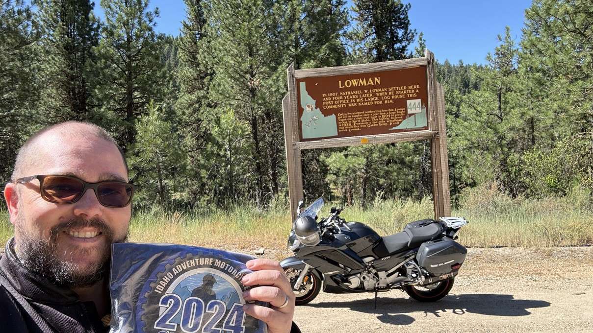 27 – Lowman Historical Marker – Idaho Adventure Motorcycle Club